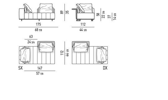 FREEMAN SEATING SYSTEM | DIVANI - IT