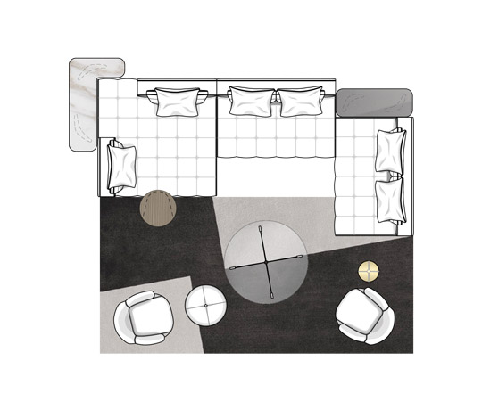 LAWRENCE SEATING SYSTEM | SOFAS - DE